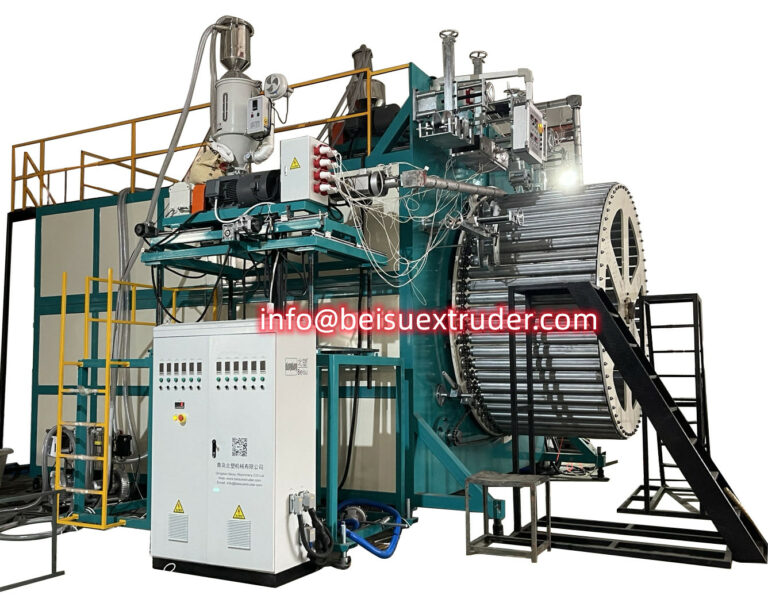 HDPE double wall spiral winding tank production extrusion machines ...